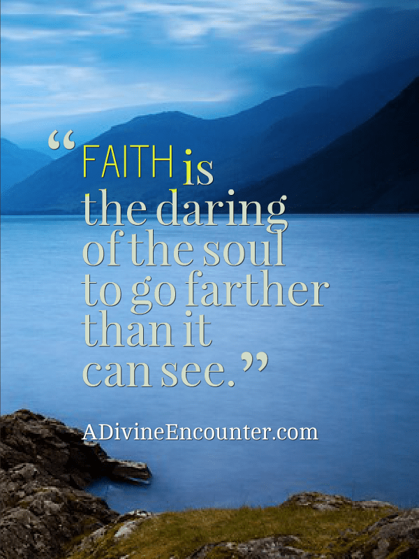 Never Doubt Living By Faith